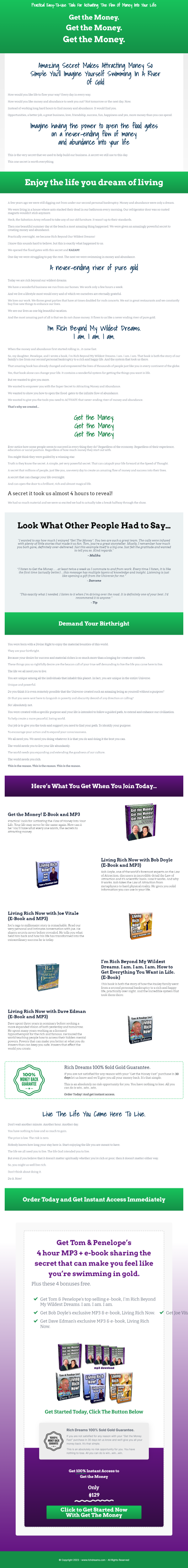 Sales Page | Rich Dreams